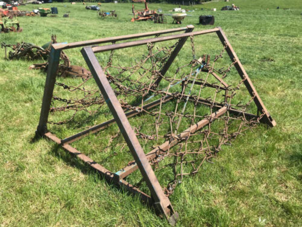 Chain harrows folding - 16 foot - £780 - Cogmans Farm Machinery