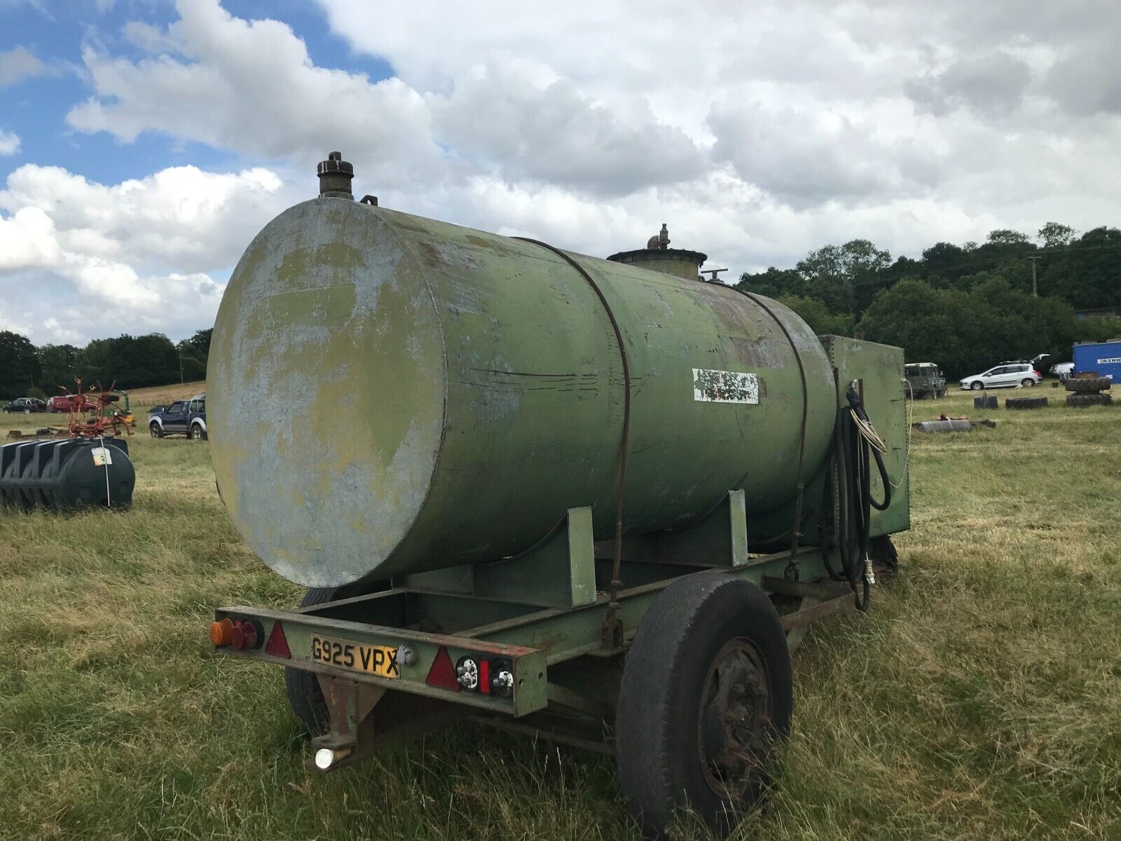 Diesel Bowser on Trailer 1000 Gallon - £750 - delivery options ...