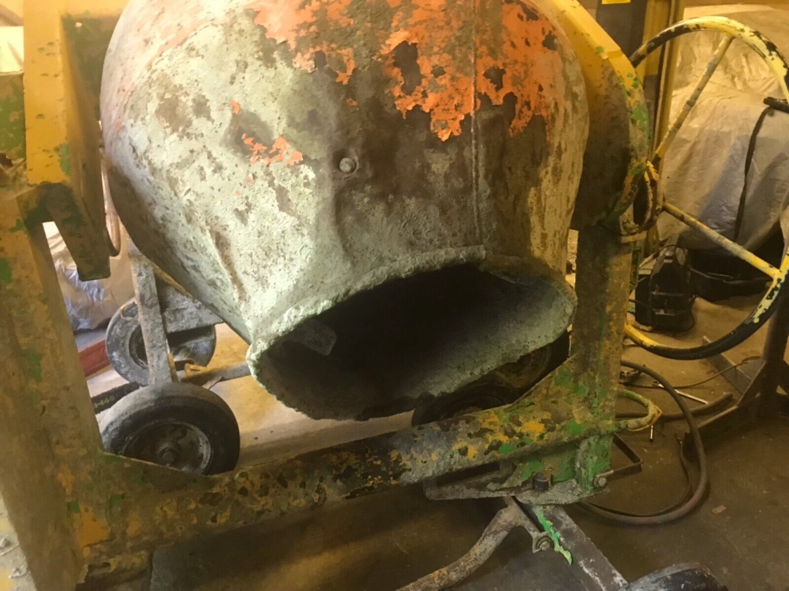 Concrete Mixer - Yanmar Diesel engine £750 plus vat £900 - delivery ...